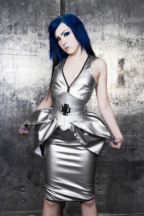 Artifice Products - Kinetic zipper PVC pencil skirt – Artifice Clothing